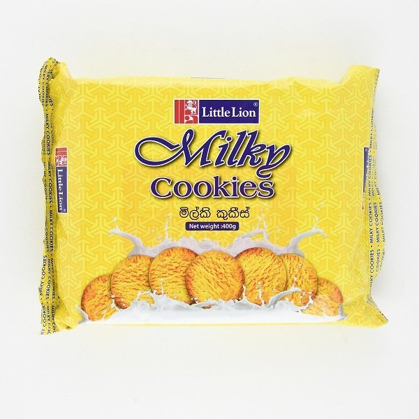 LITTLE LION MILKY COOKIES 400G